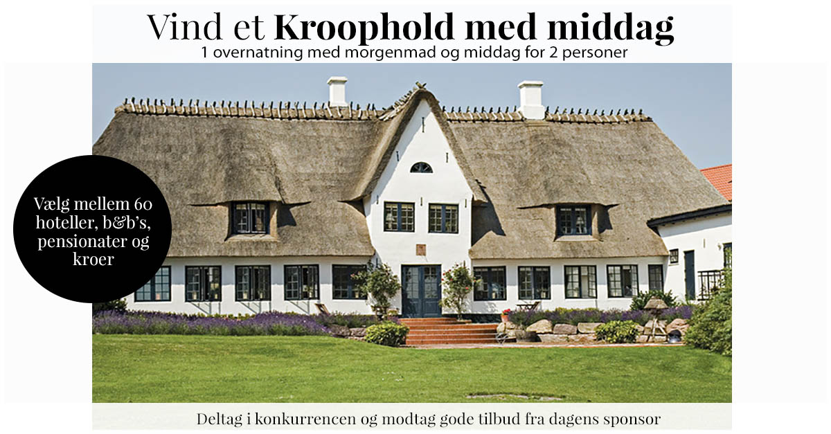 Vind et kroophold med middag for 2